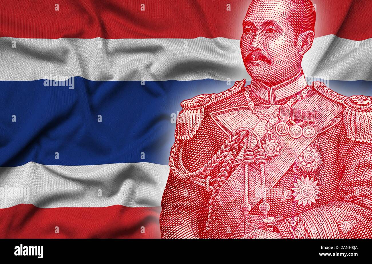 Portrait king chulalongkorn rama hi-res stock photography and images ...