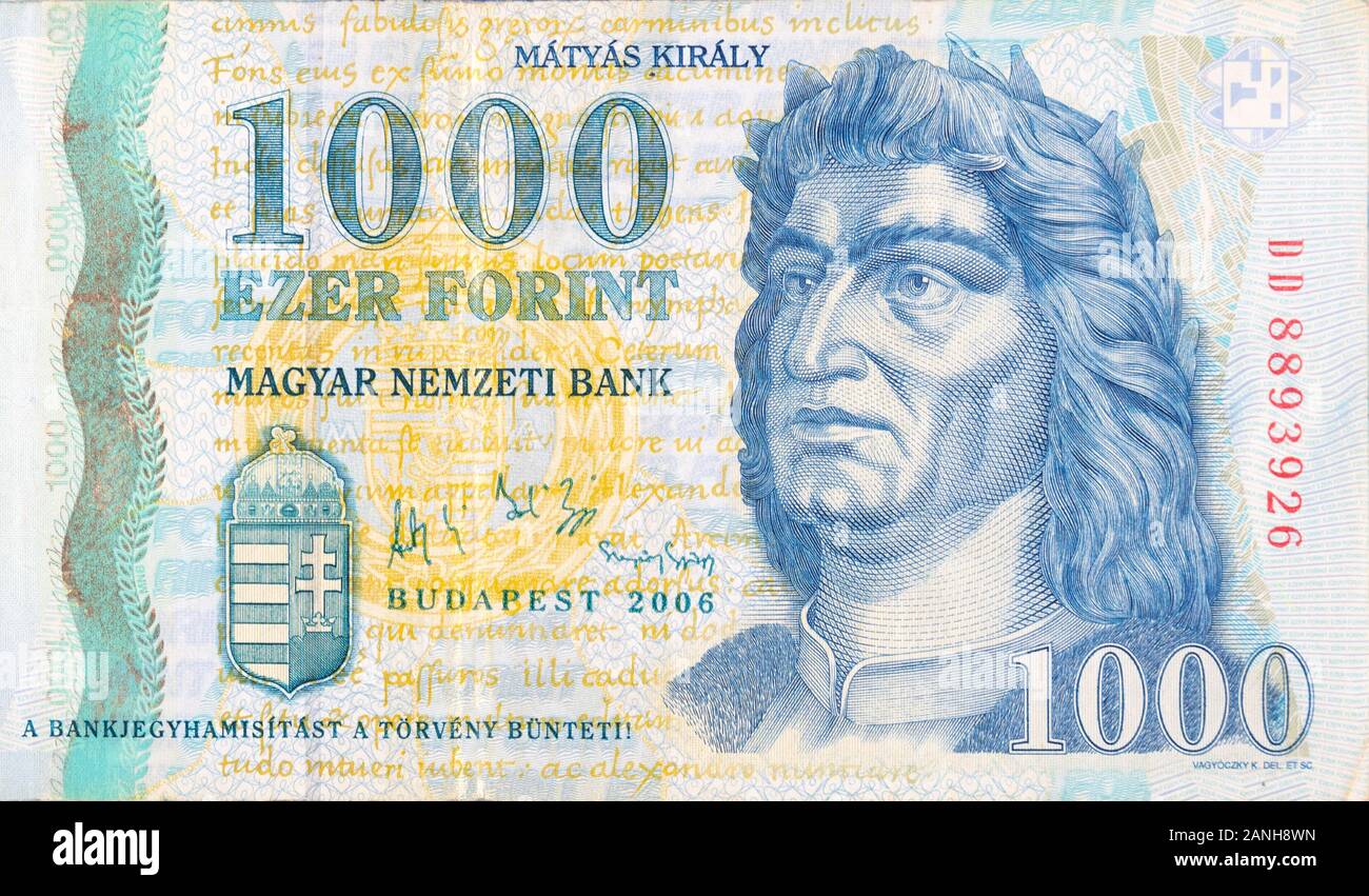 1000 huf hi-res stock photography and images - Alamy