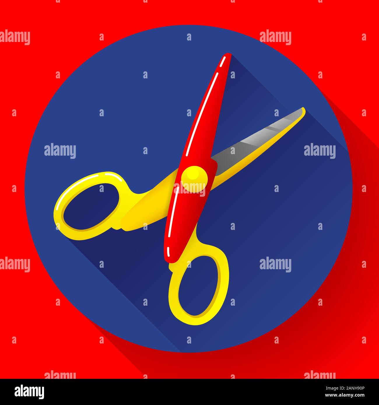 Scissors Vector Symbol High Resolution Stock Photography and Images - Alamy