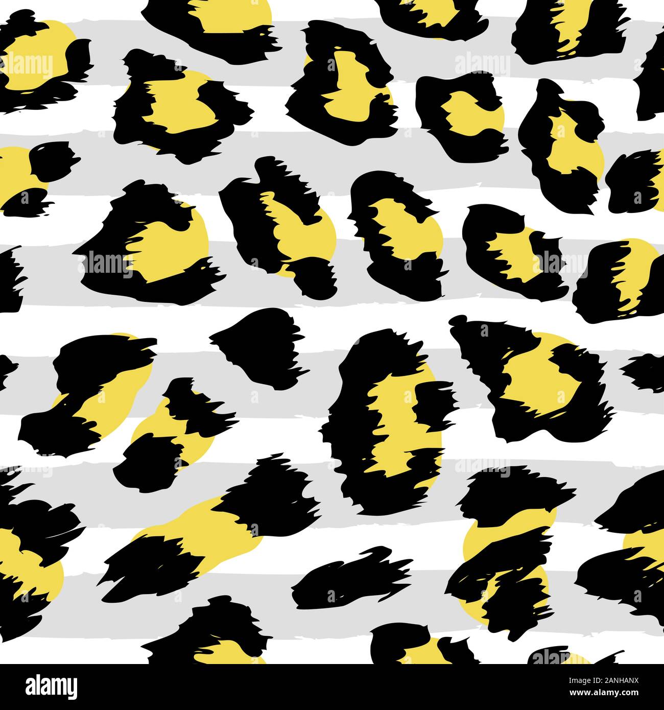 Cheetah Print Pattern Drawing