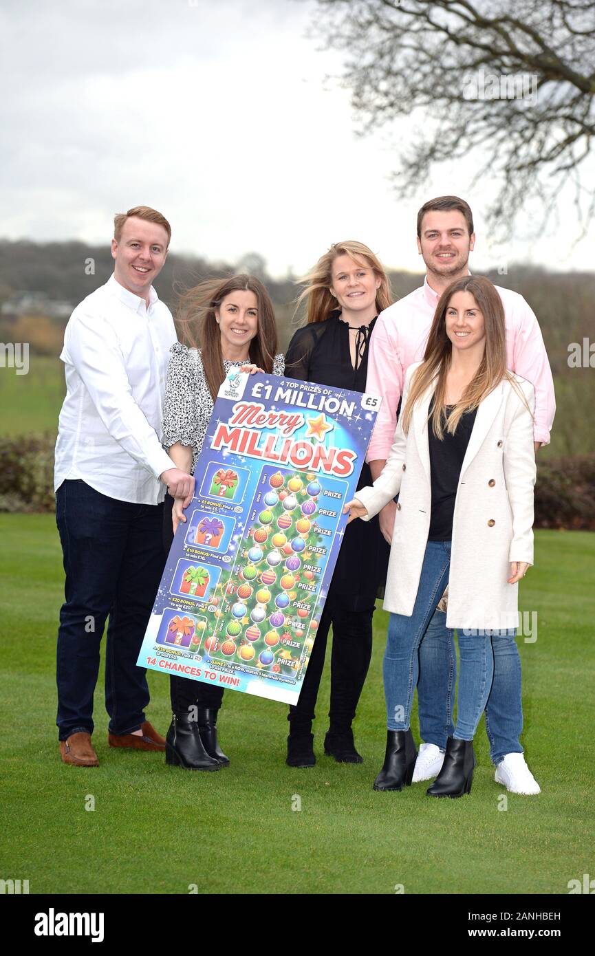 Ben Snookes (left), Kelly Parker, Holly Snookes, Matt Munn, Hayley ...