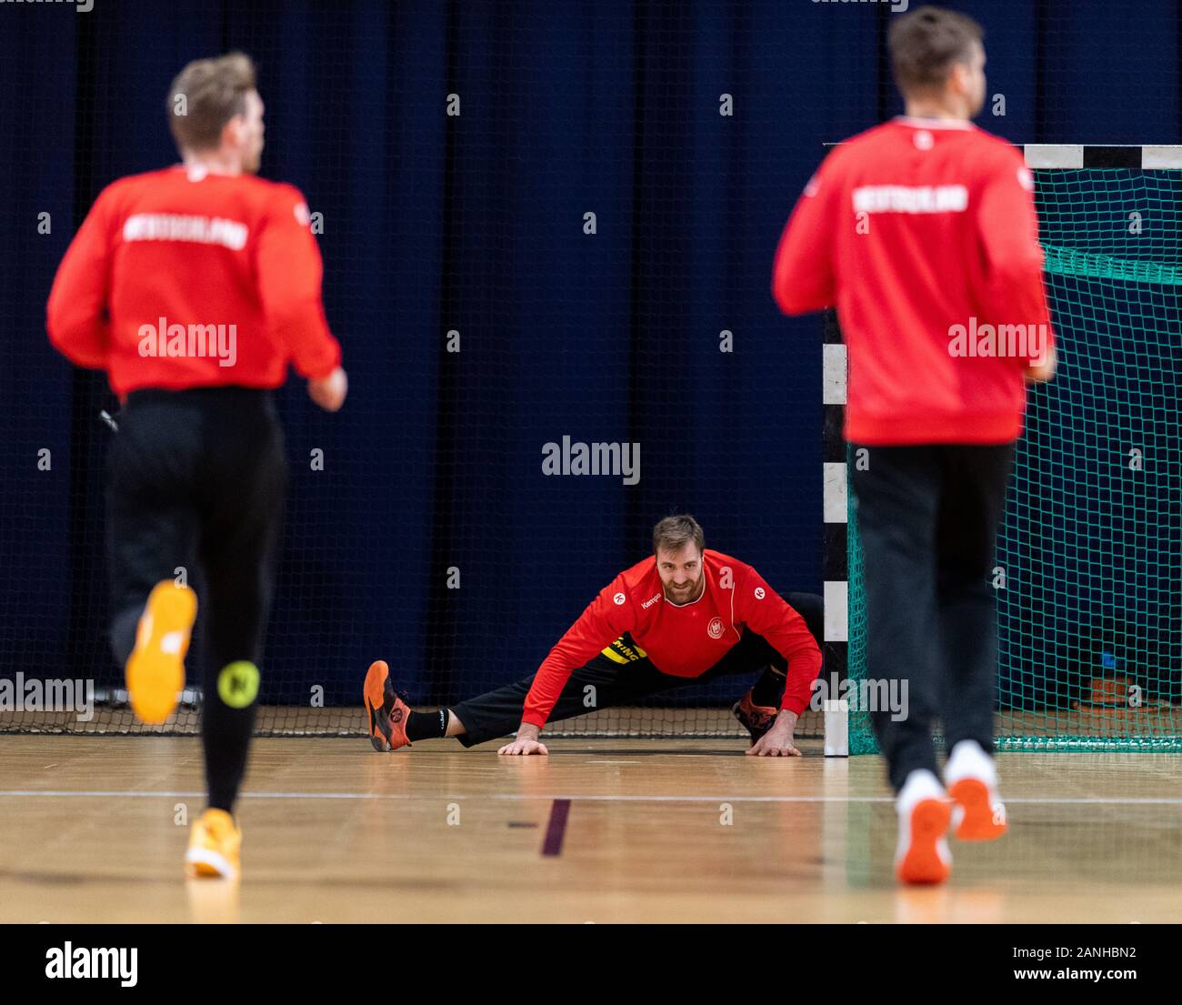 17 January 2020, Austria, Wien: Handball: European Championship, main ...