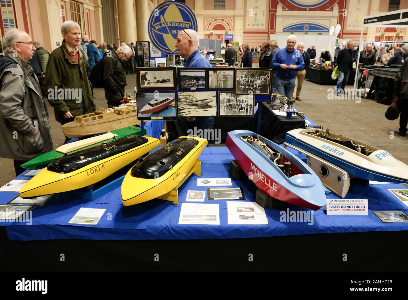 Alexandra palace, London, UK. 17th January 2020. The 24th London Model ...