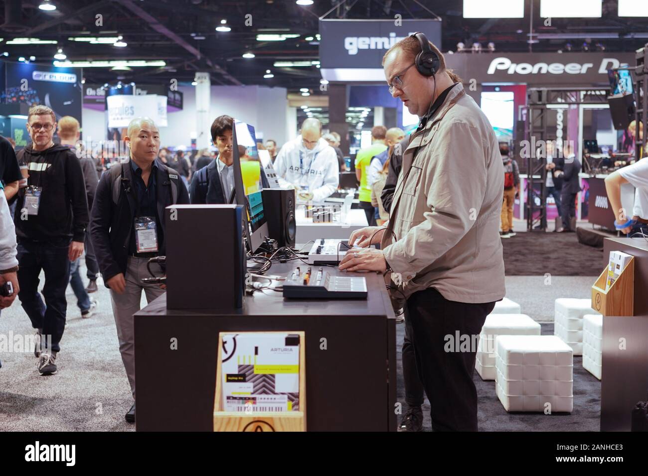 ANAHEIM CA - DECEMBER 13: Views from the tradeshow floor during 2020 ...