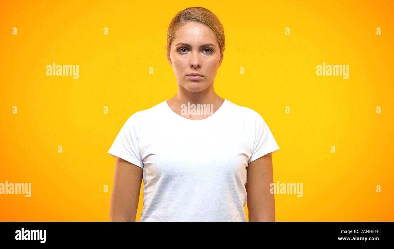 Serious lady hi-res stock photography and images - Alamy