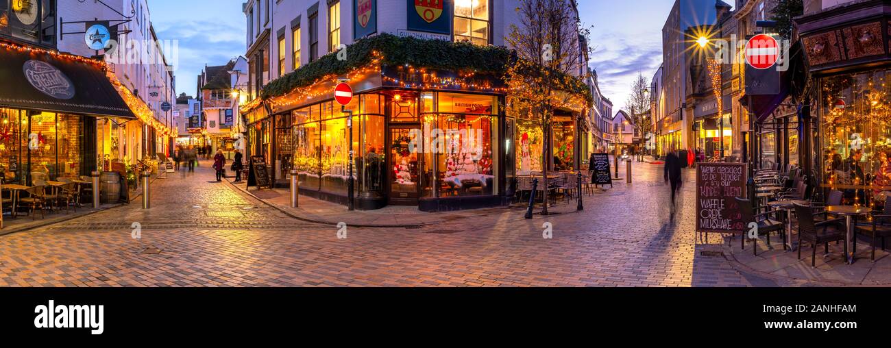 Canterbury city centre hi-res stock photography and images - Alamy