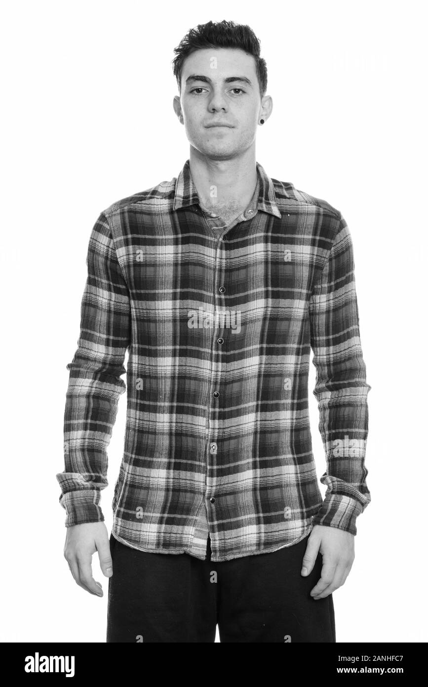 Young black man standing in hi-res stock photography and images - Alamy
