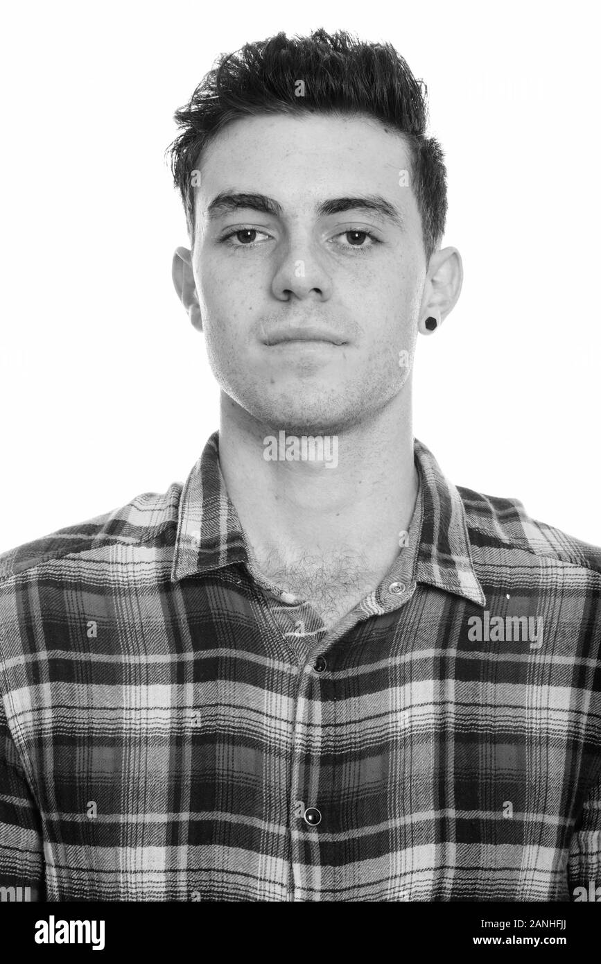 One handsome young man in hi-res stock photography and images - Alamy