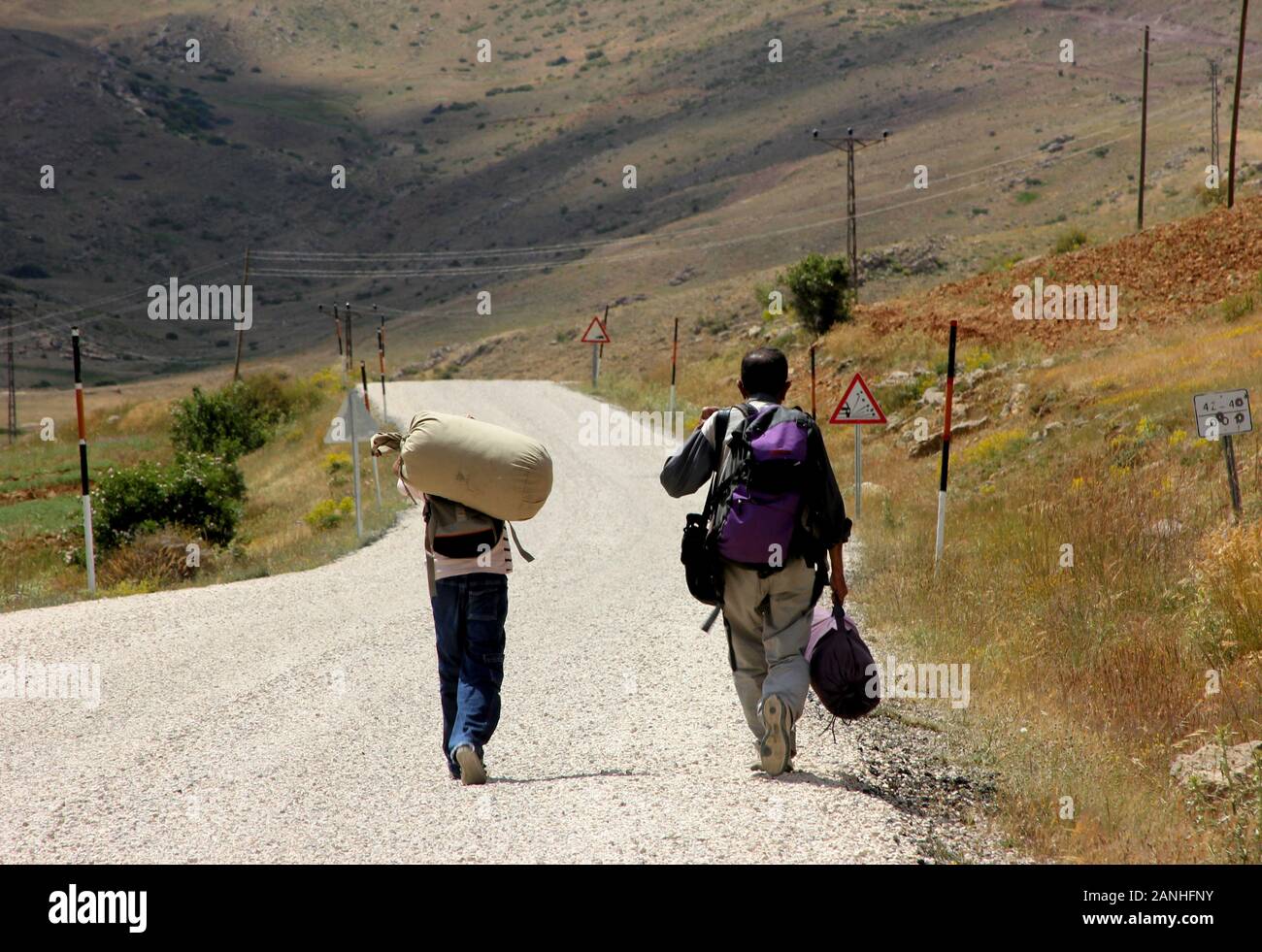 people walking on the road Stock Photo - Alamy