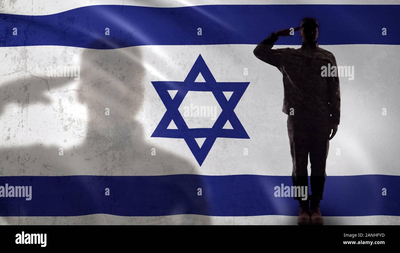 Israel flag soldier hi-res stock photography and images - Alamy