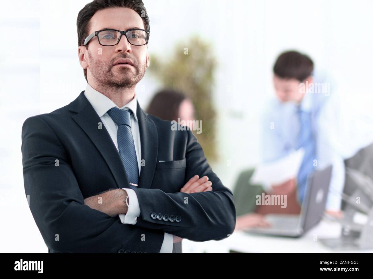 Serious male ceo businessman Cut Out Stock Images & Pictures - Alamy