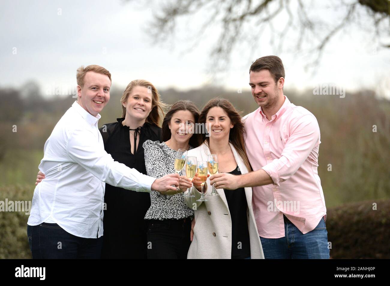 Left to right: Ben Snookes (left), Holly Snookes, Kelly Parker, Matt ...