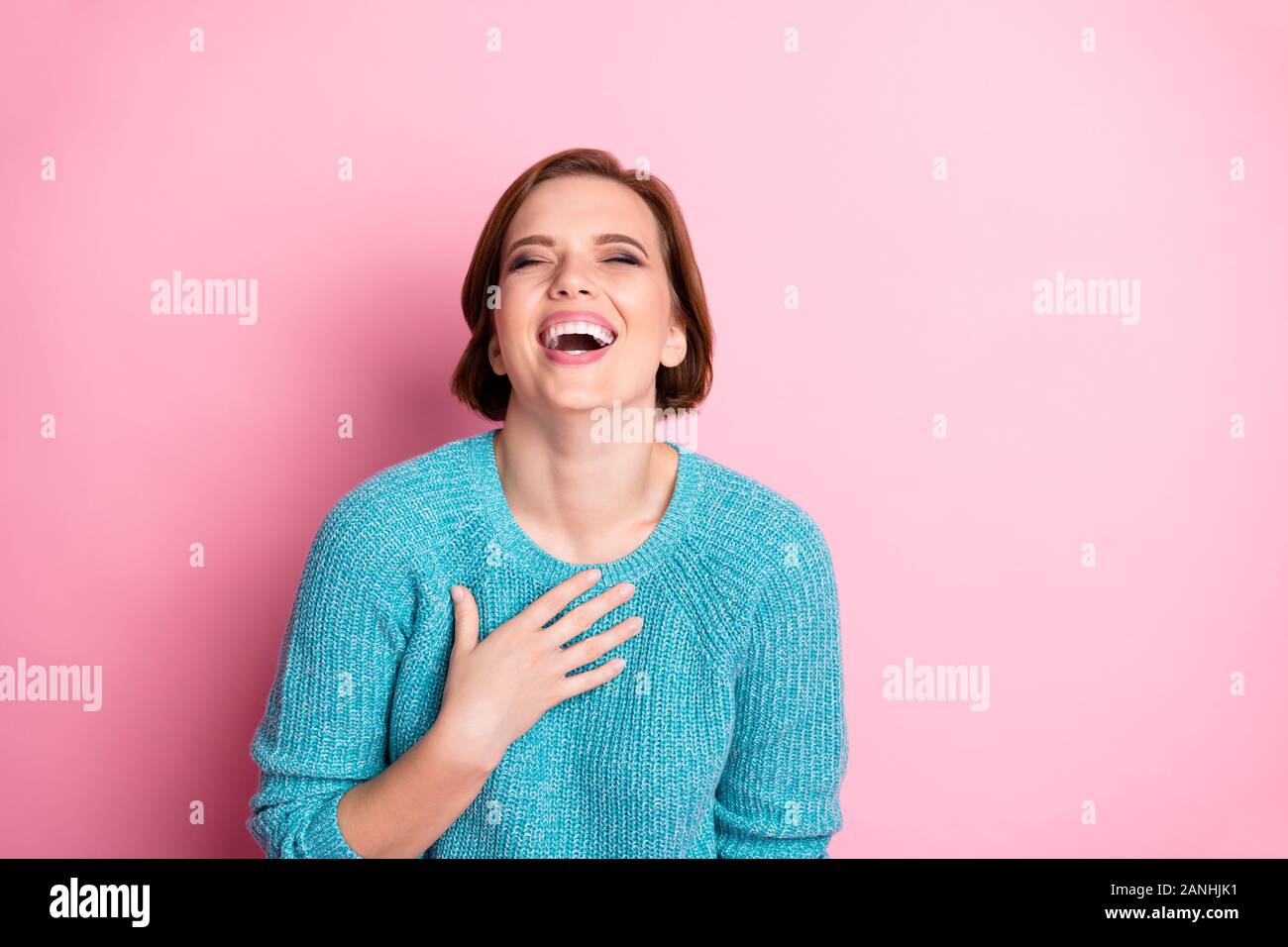 Mocking girlfriend hi-res stock photography and images - Alamy