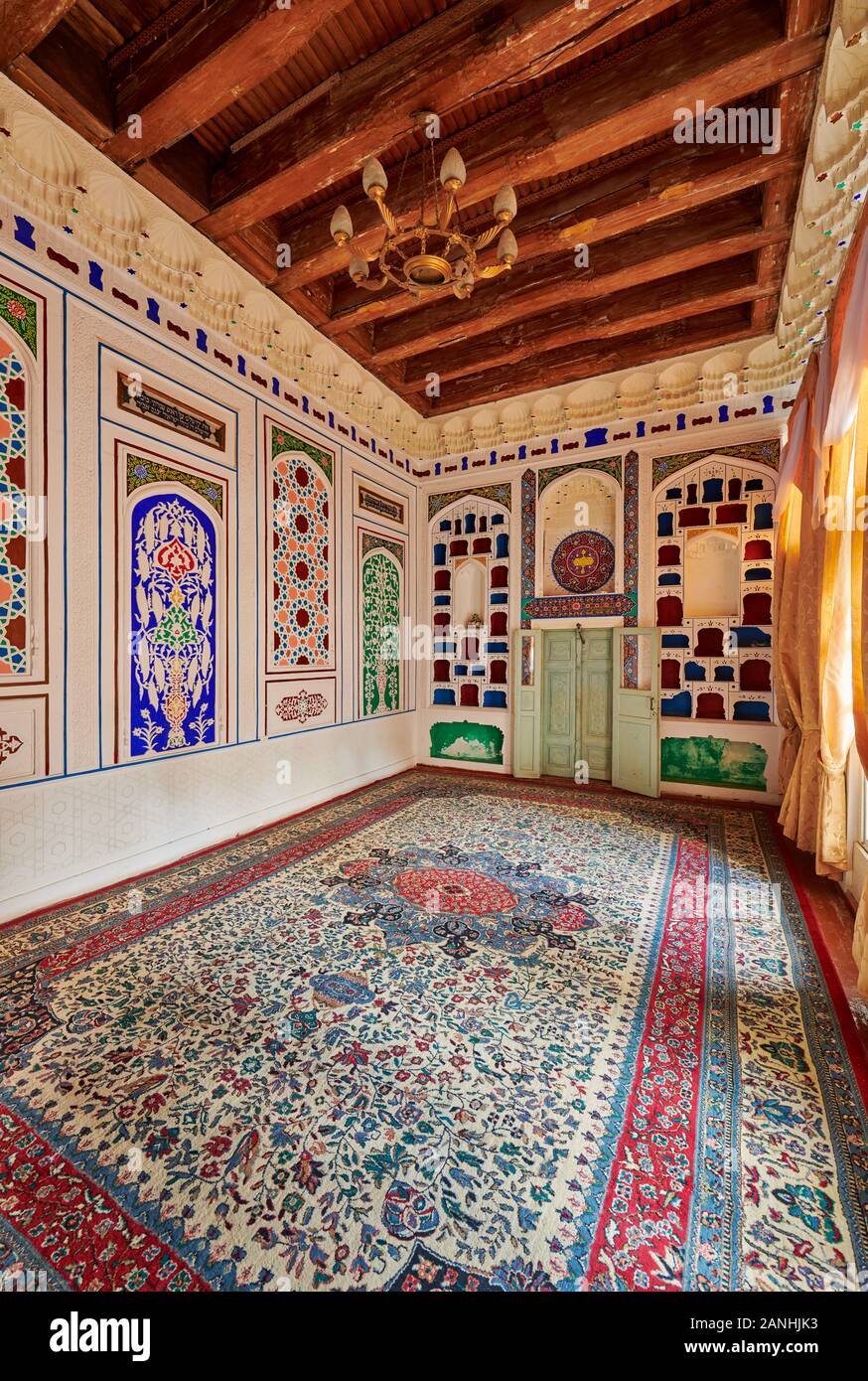 Ornate Decoration Inside an old Jewish home, Jewish decorated room ...