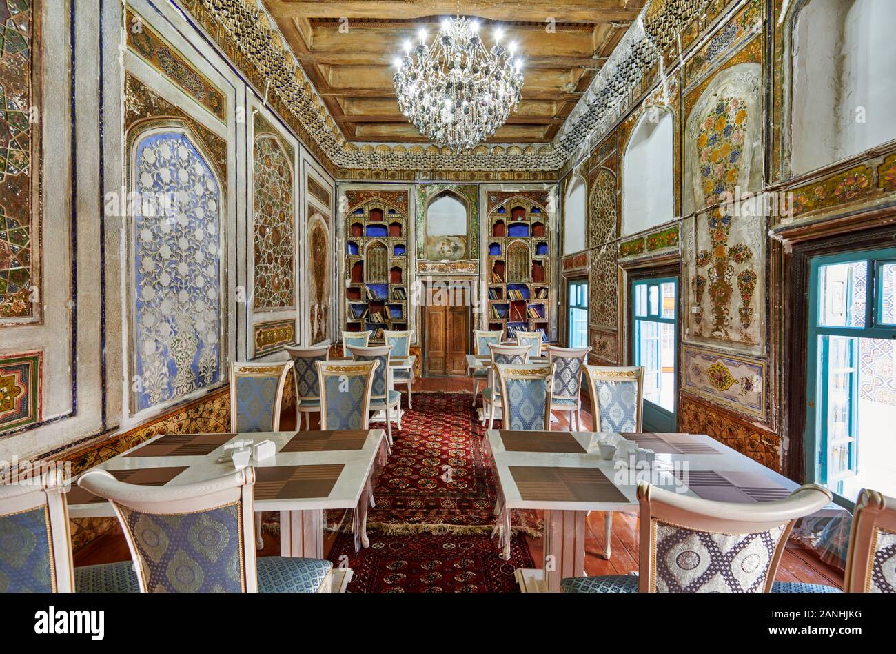 Ornate Decoration Inside an old Jewish home, Jewish decorated room ...