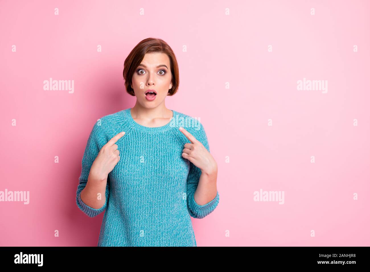 Human hand pointing finger question hi-res stock photography and images ...