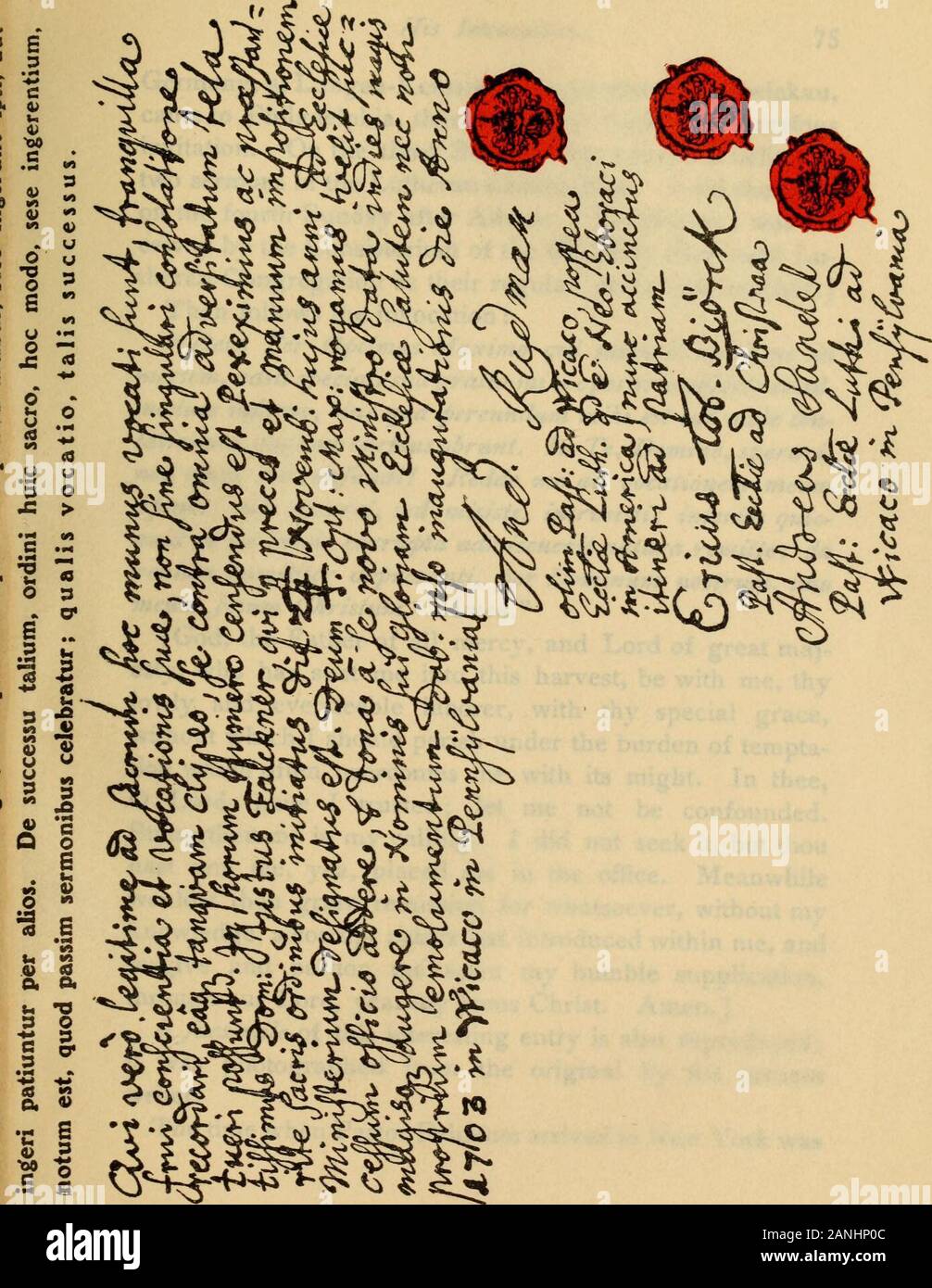 Justus Falckner, mystic and scholar, devout Pietist in Germany, hermit ...