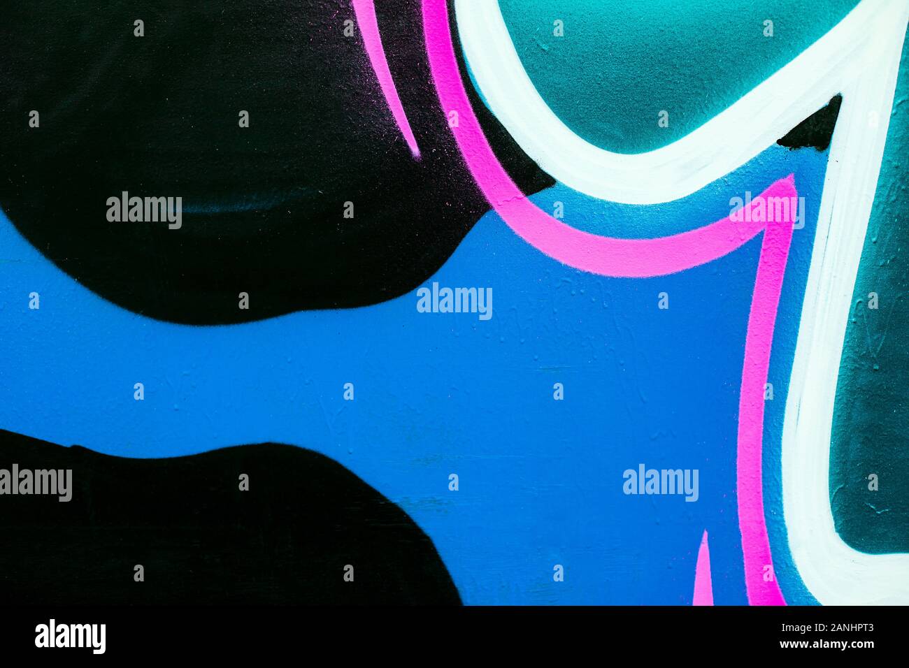 Closeup of colorful urban wall texture. Modern pattern for wallpaper ...