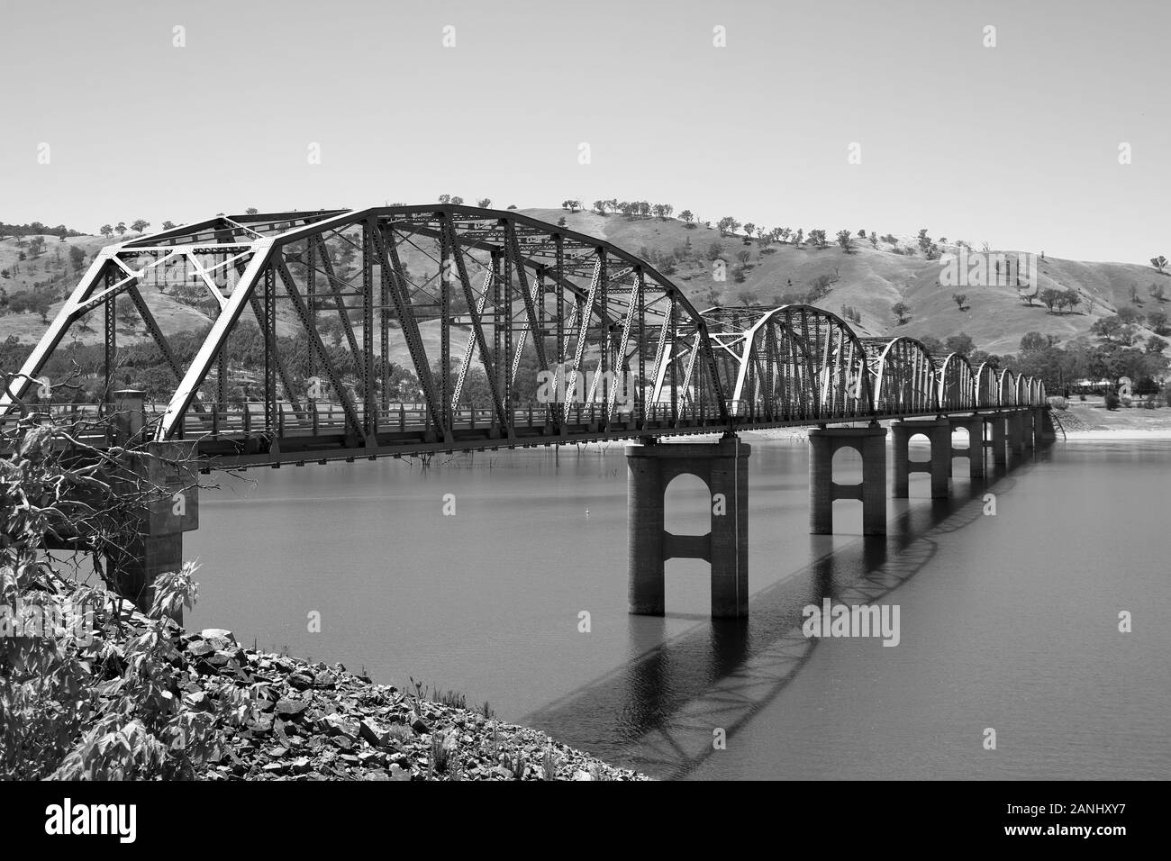 Bethanga Bridge, Victoria Lake Hume Australia Stock Photo - Alamy