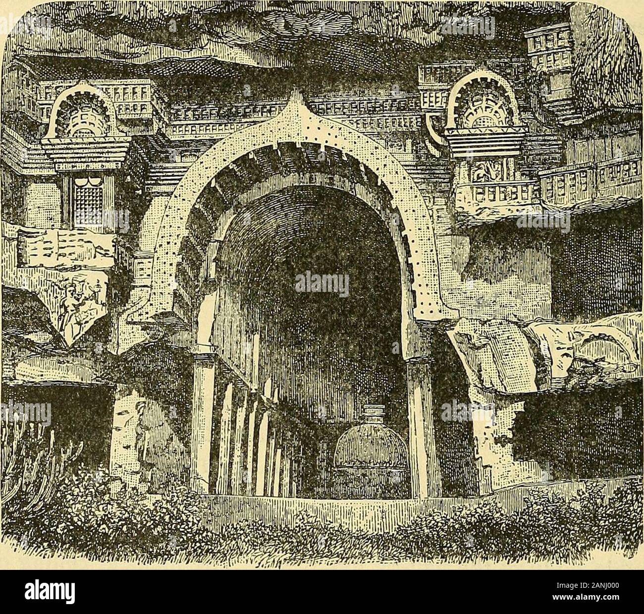 Chaitya arches hi-res stock photography and images - Alamy