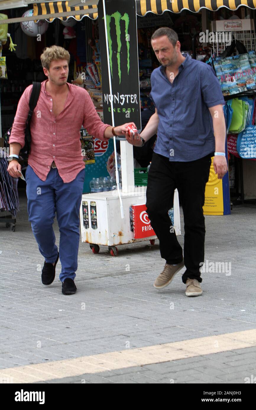 Steve Edge and Rob (Josh Bolt) father and son dawsons benidorm LUNCH ... Steve Edge and Rob (Josh Bolt) father and son dawsons benidorm LUNCH ...