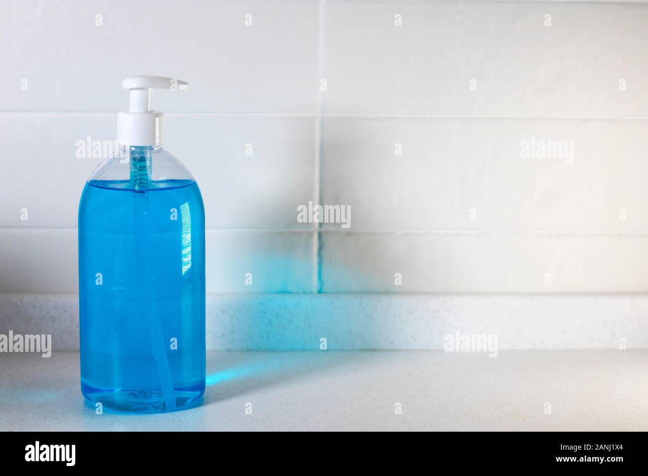 Antiseptic in transparent plastic hi-res stock photography and images ...