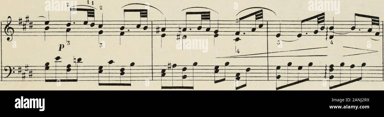 48 études pour la harpe . *¥« iL. ^-^ rlj ja Stock Photo - Alamy