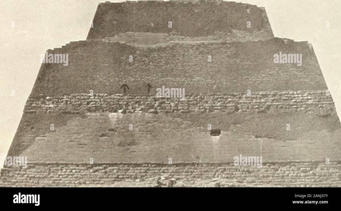 Meydum and Memphis (III) . WEST FACE Of PYRAMID. 4, i. ^j-ff?*^ SECTION ...