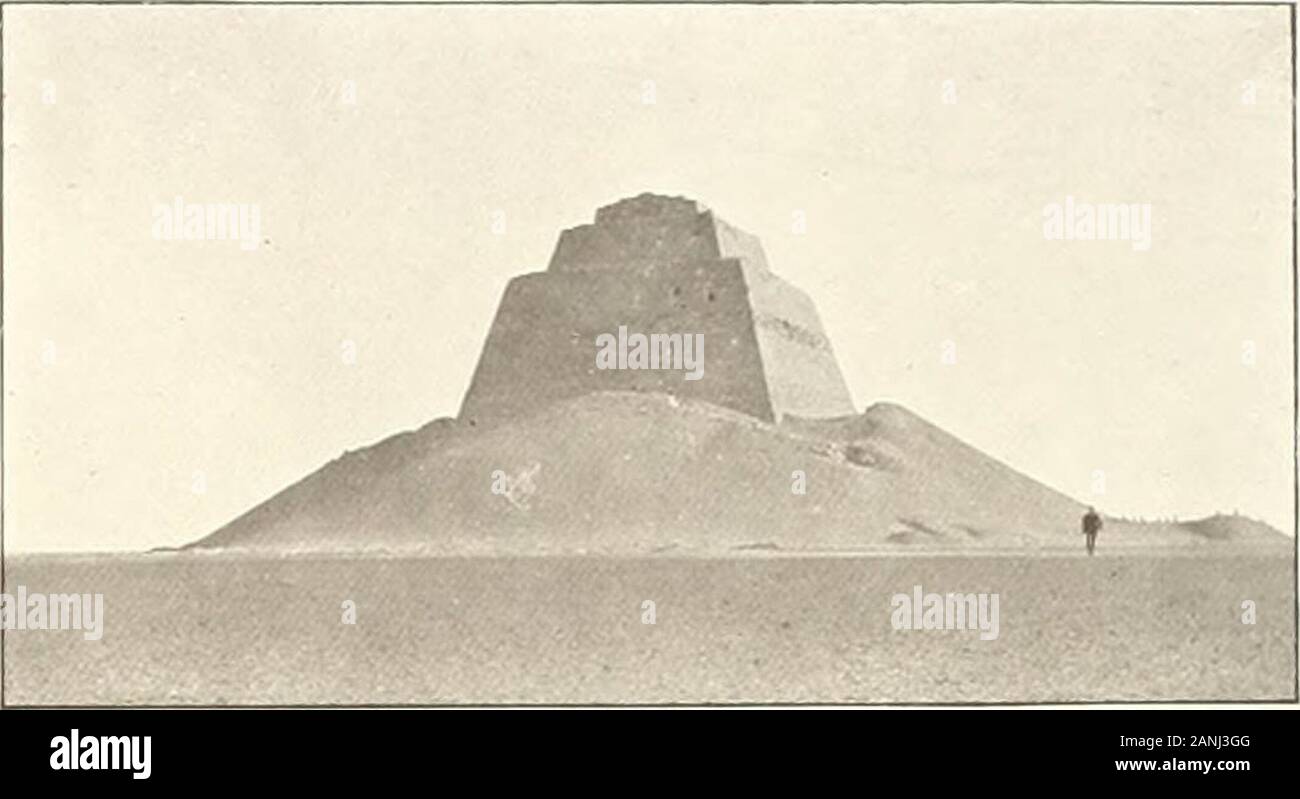 Meydum and Memphis (III) . WEST FACE Of PYRAMID. 4, i Stock Photo - Alamy