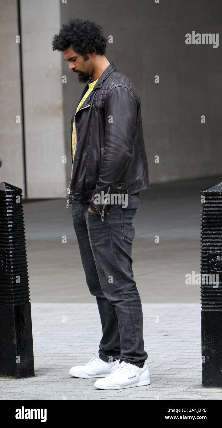Boxer David Haye pictured Leaving BBC TV Wearing Muhammad Ali Cassius ...