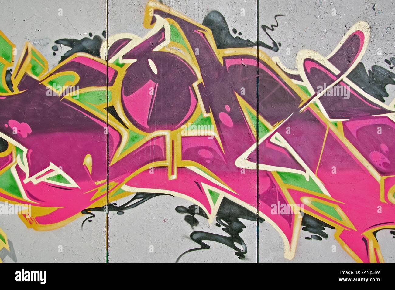 Cryptic graffiti art hi-res stock photography and images - Alamy