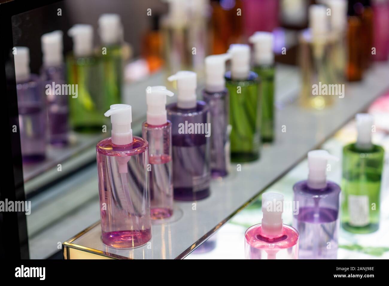perfume in the window of an expensive perfume store Stock Photo - Alamy