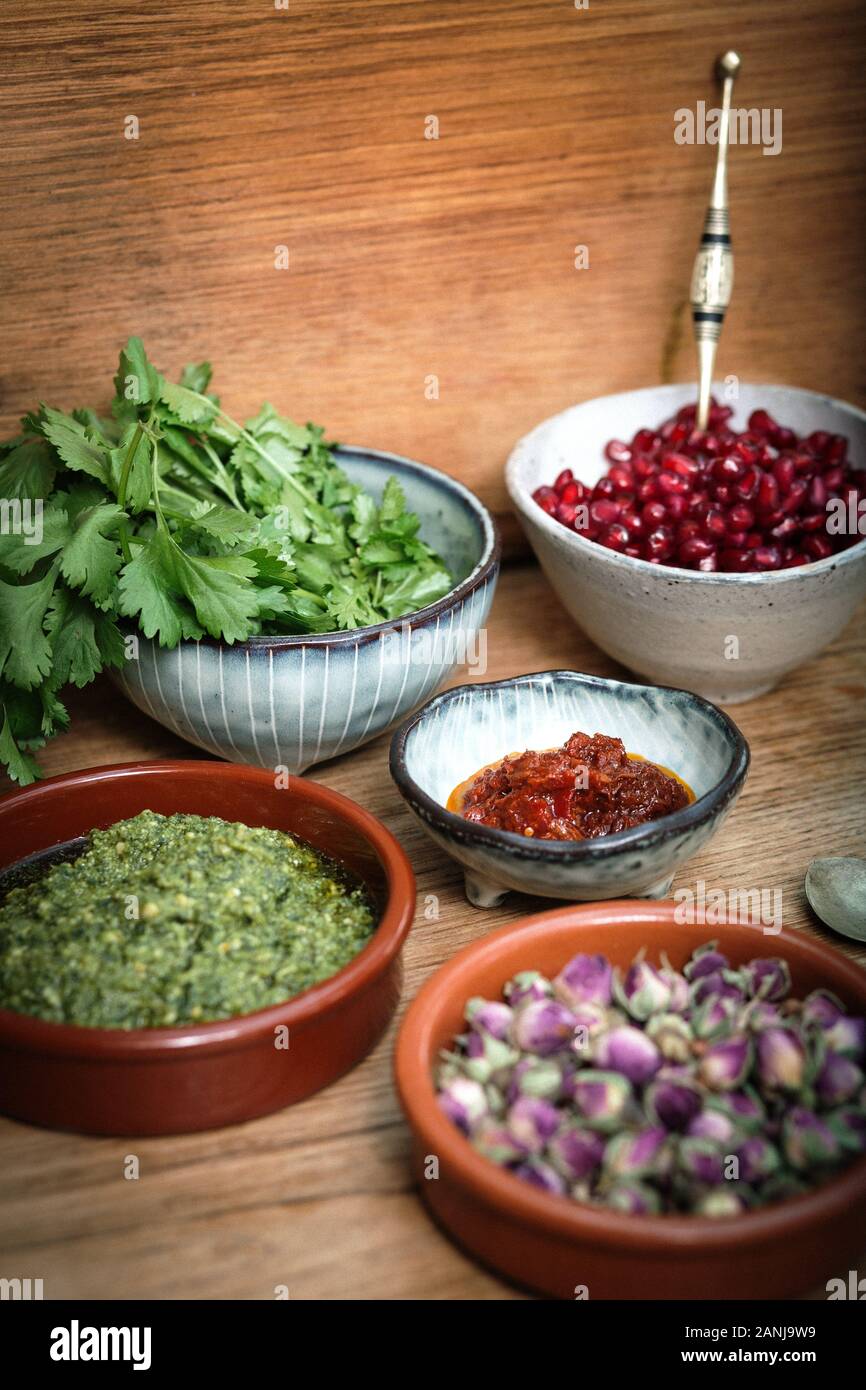 Middel eastern flavours hi-res stock photography and images - Alamy