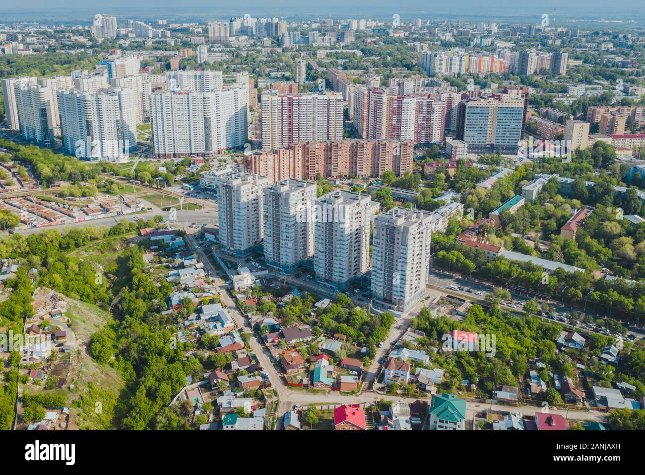 Samara city view Stock Photo - Alamy