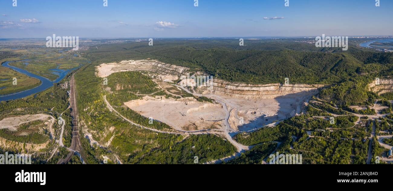 Old stone quarry Stock Photo - Alamy