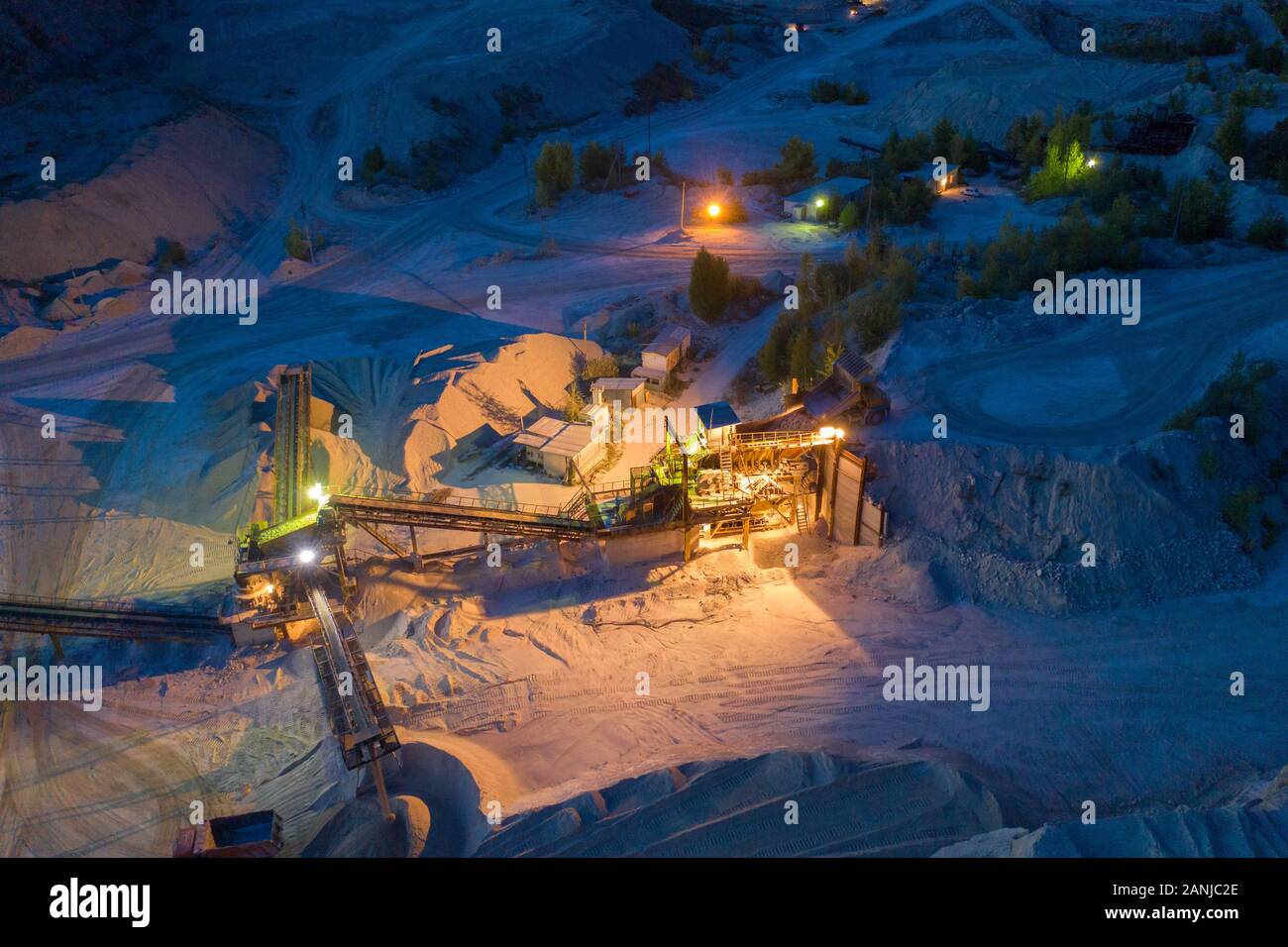 Open cast mine Stock Photo - Alamy