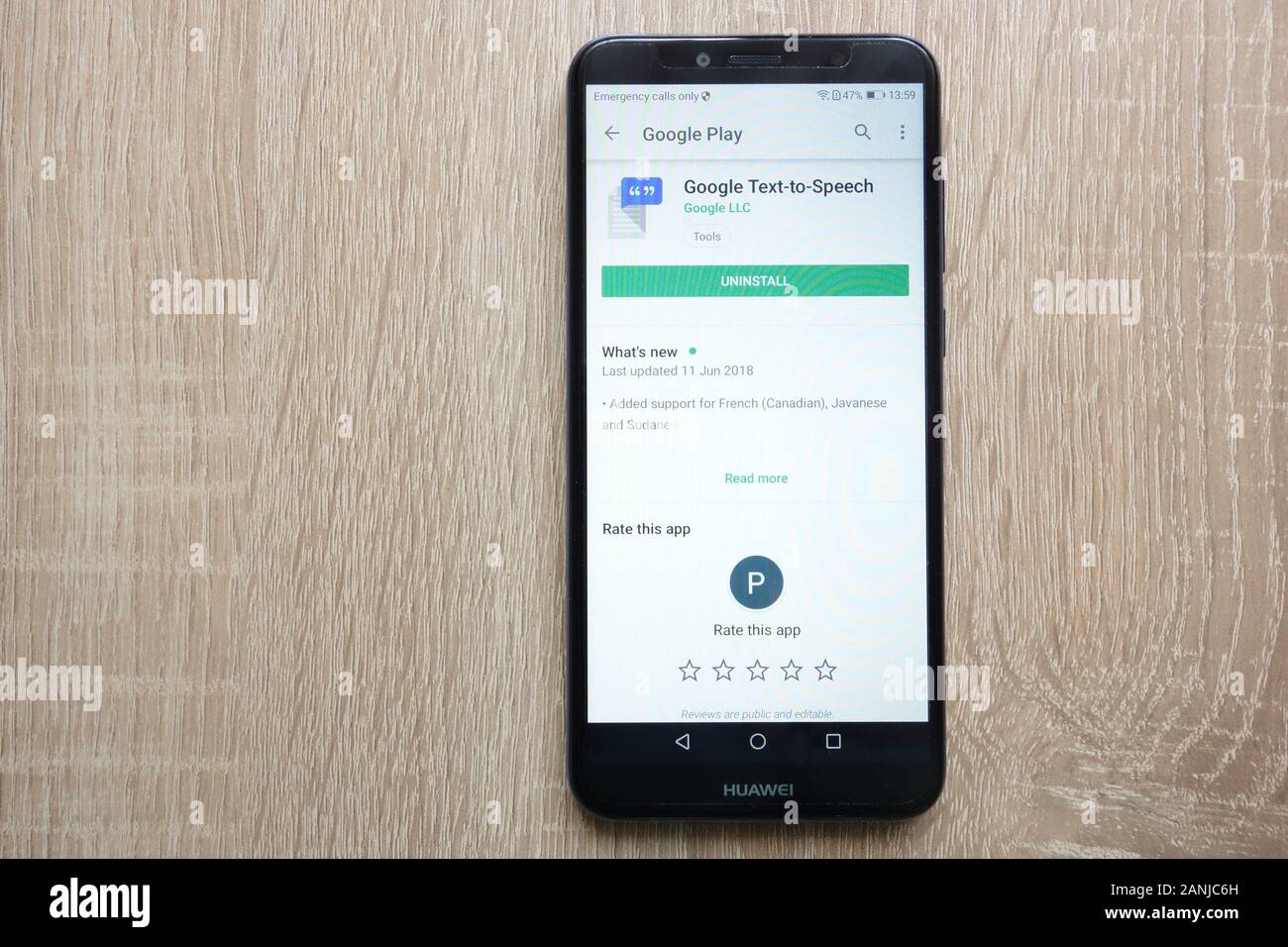 Google text to speech hi-res stock photography and images - Alamy