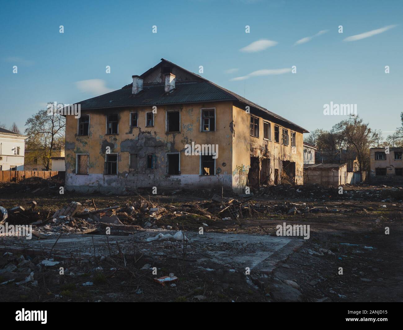 Desolate City Landscape