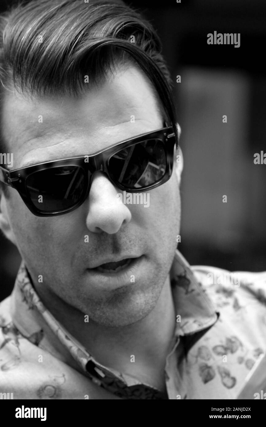 Producer and actor Zachary Quinto. London July 11, 2016 (credit image ...