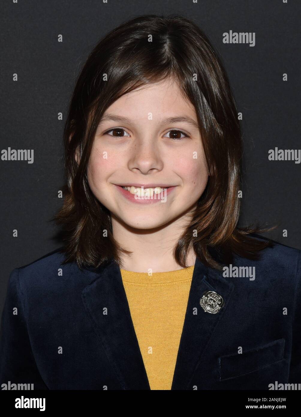 16 January 2020 - Hollywood, California - Asher Miles Fallica. Roadside ...