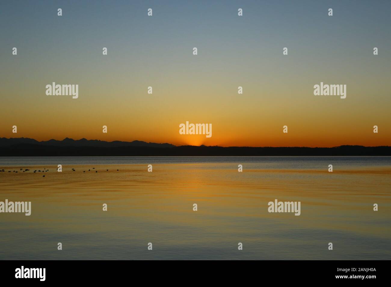 Ambach, Germany January 2020: Impressions Ambach - recreation area ...