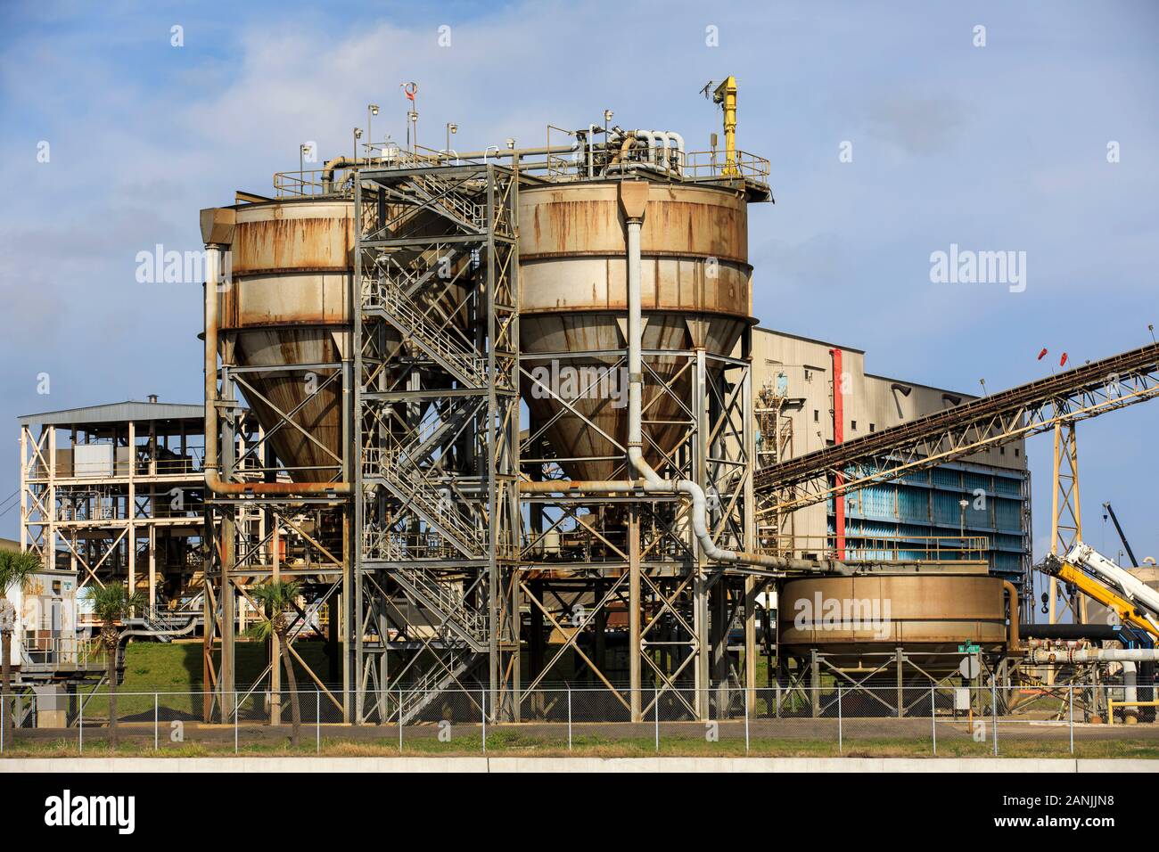 Teco Big Bend Station - coal-fired power plant, Tampa Bay, Florida ...
