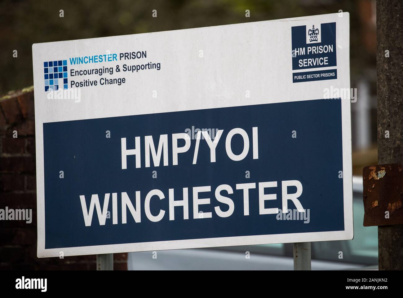 Hmp winchester hi-res stock photography and images - Alamy