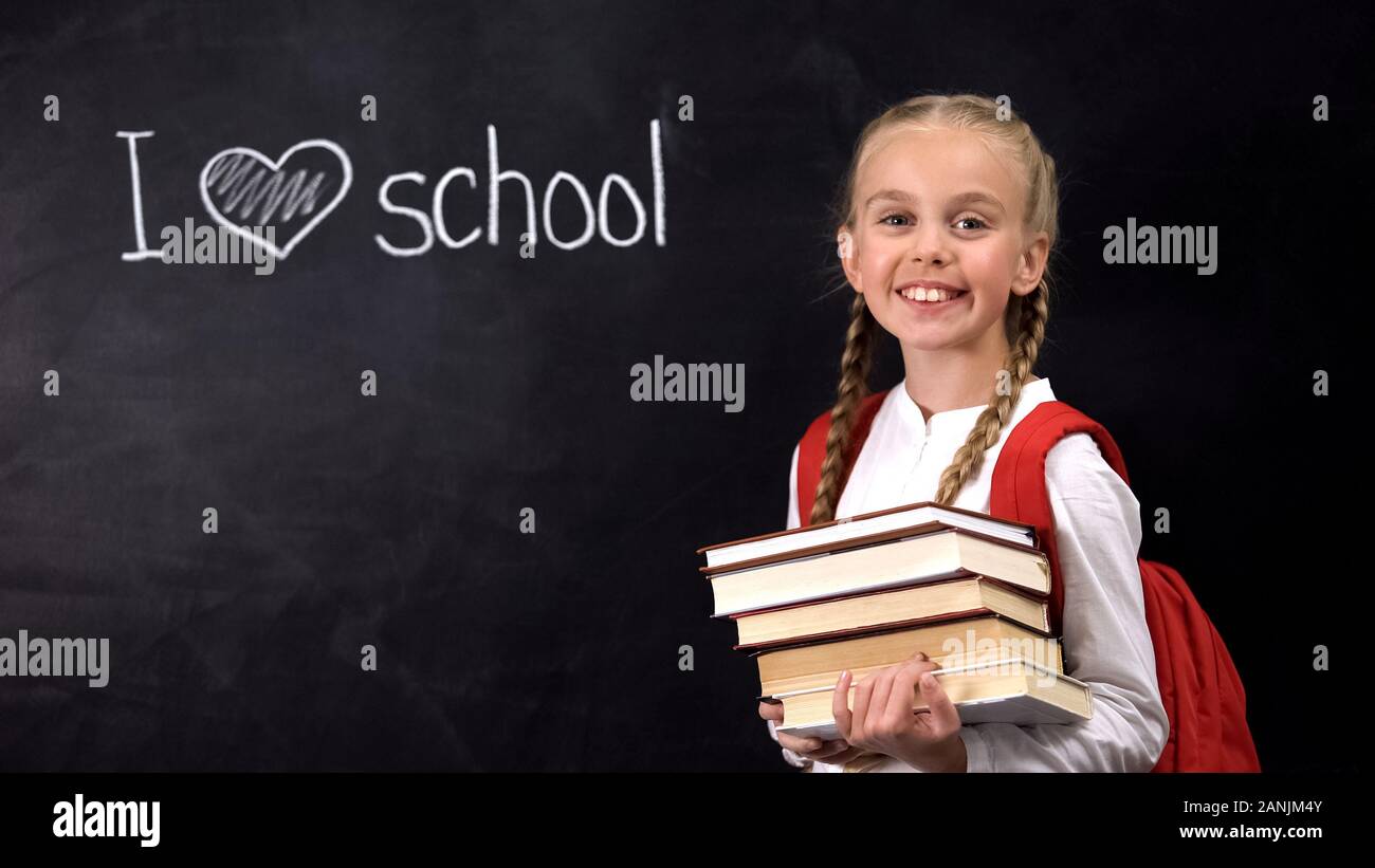 I love school hi-res stock photography and images - Alamy