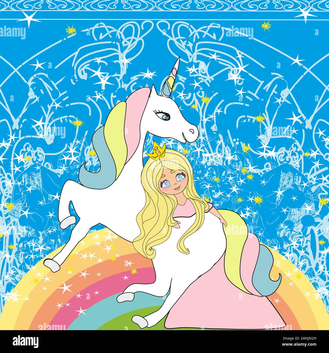 Queen young with pony hi-res stock photography and images - Alamy