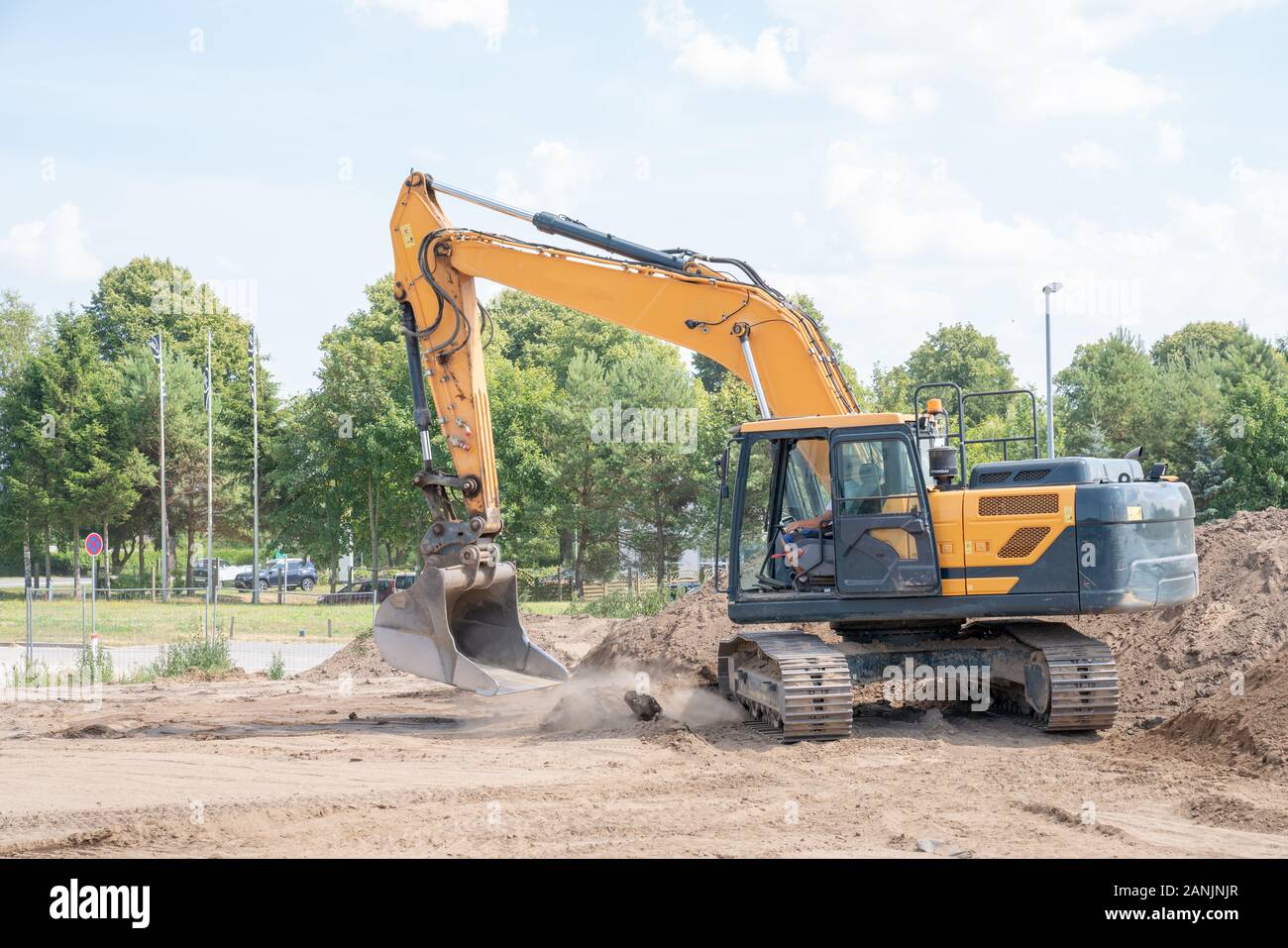 Soil placement hi-res stock photography and images - Alamy