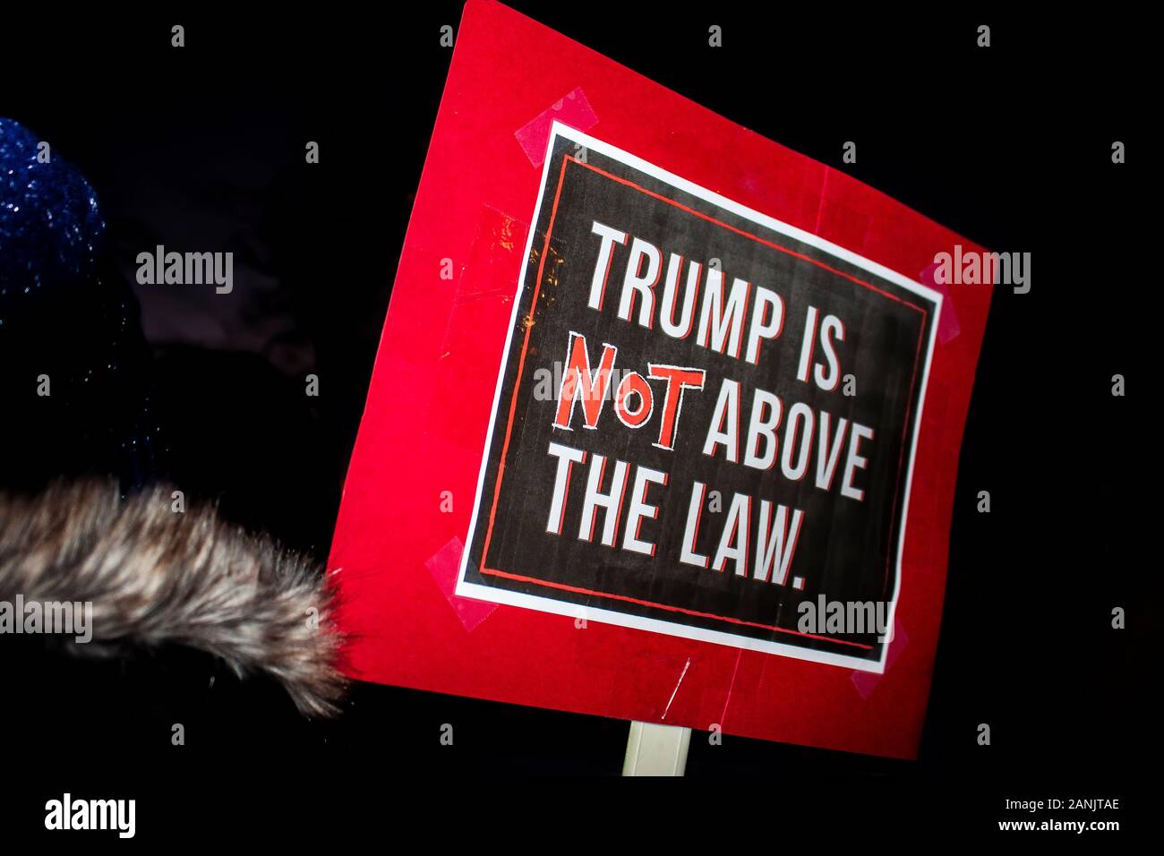 Corruption protest signs hi-res stock photography and images - Alamy