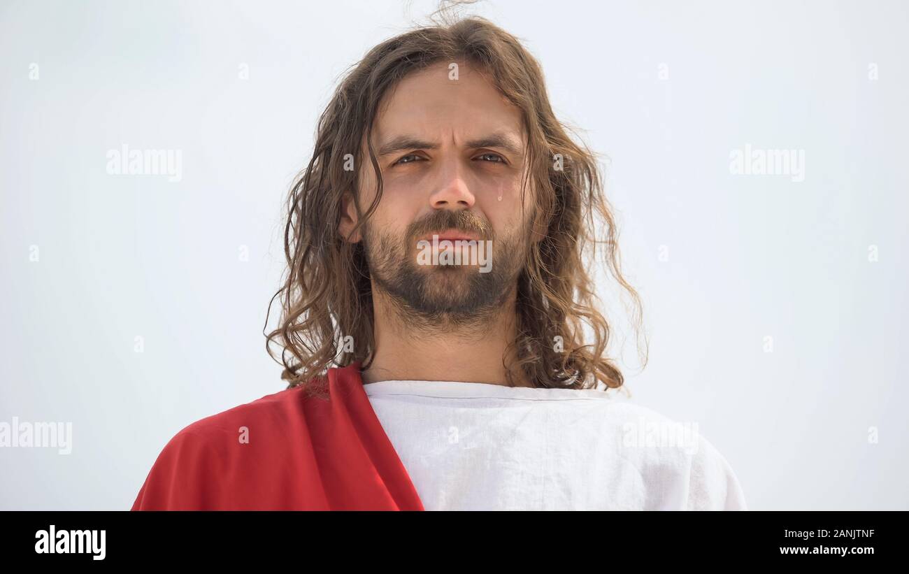 Jesus crying hi-res stock photography and images - Alamy