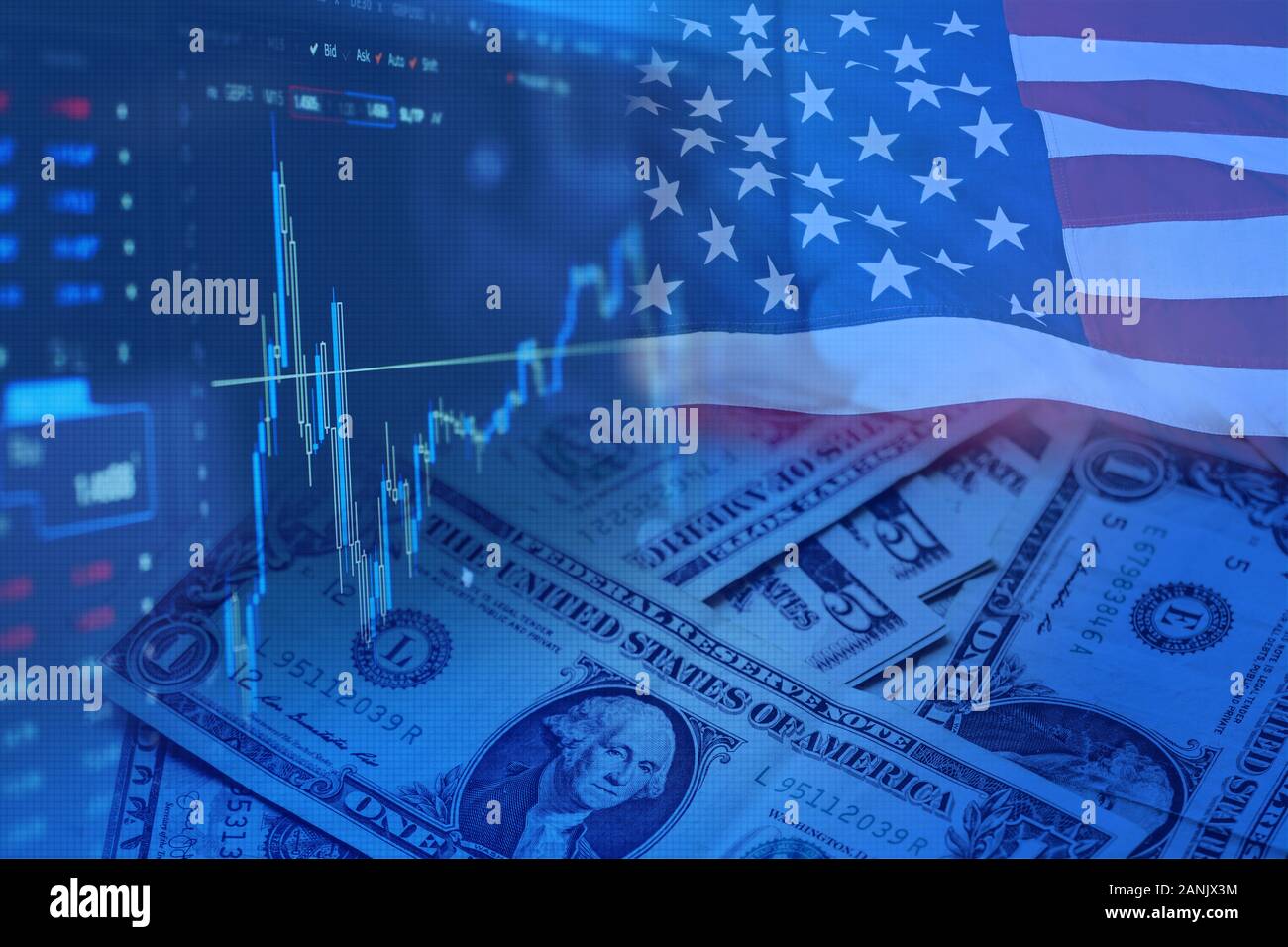 States economy hi-res stock photography and images - Alamy