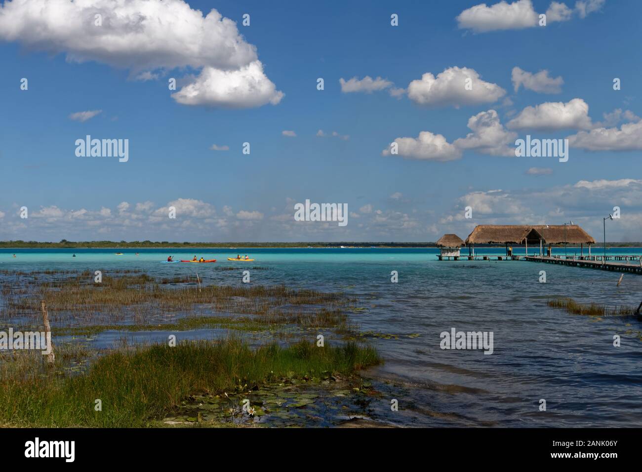 A small town of Bacalar in QUintana Roo state Stock Photo - Alamy